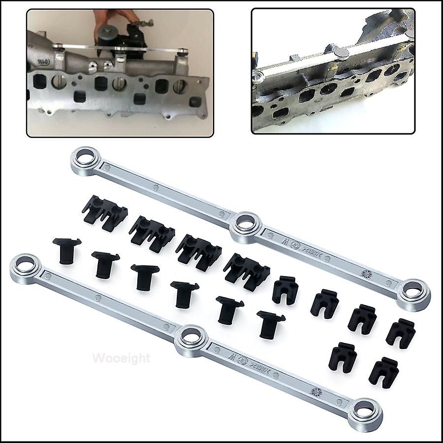 Wooeight 6420903237 6420907737 Om642 Aluminum Intake Manifold Runner ...