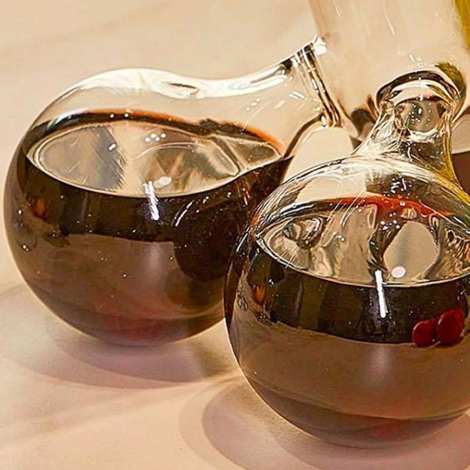 Funny Decanter, Whisky Decanter Set, Unique Glass Carafes for Alcohol ...
