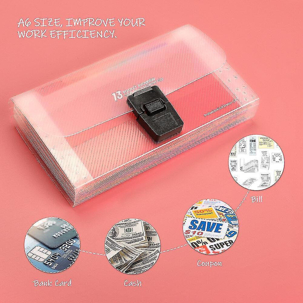 File folders 2pc a6 expanding file folders13 pockets officecute cartoon ...