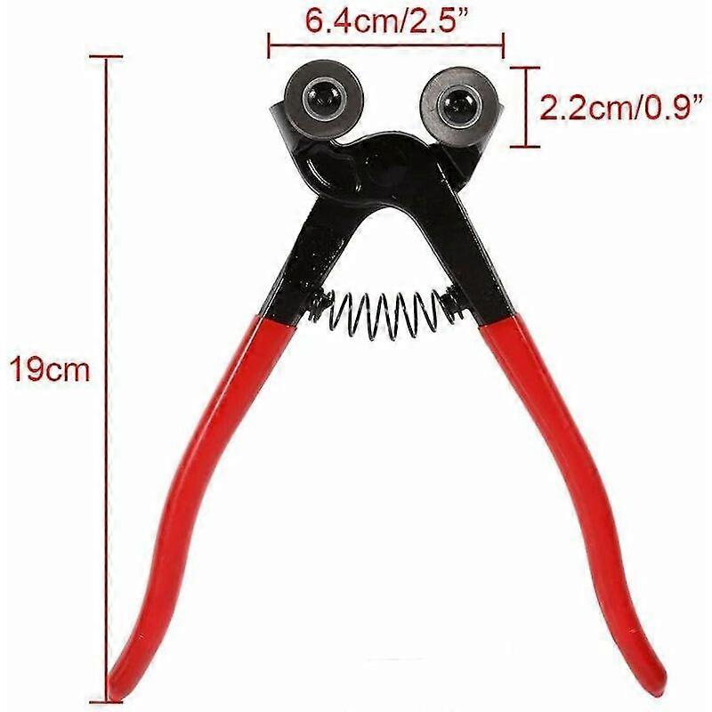 Glass Cutting Pliers, Tile and Mosaic Cutting Pliers with Titanium ...