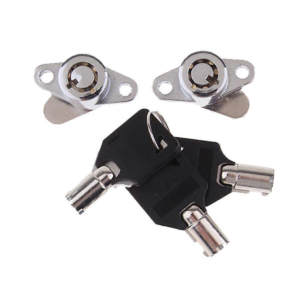 Hard Saddlebag Lock With Key Set For Harley Touring Electra Glide ...