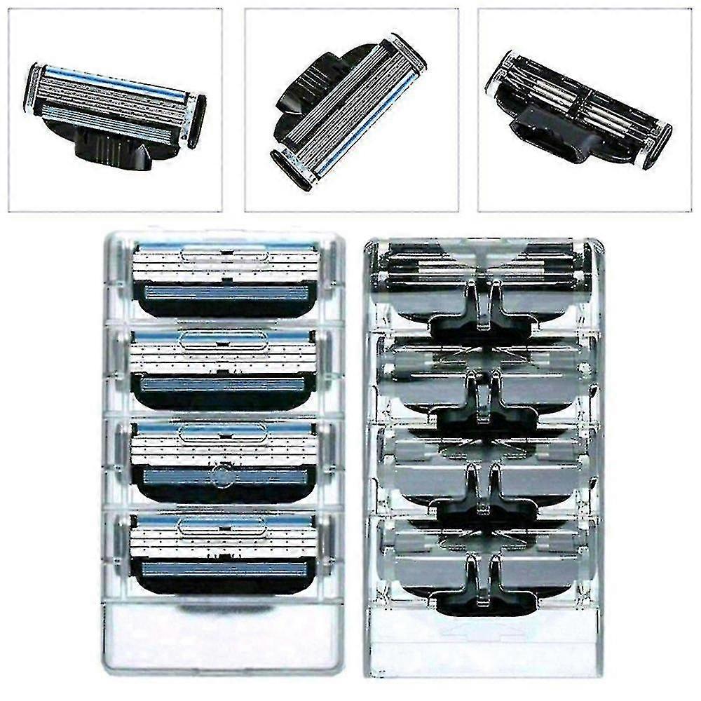 Pack Of 32 3-layer Razor Blades For Gillette Mach Manual Razor Razor ...
