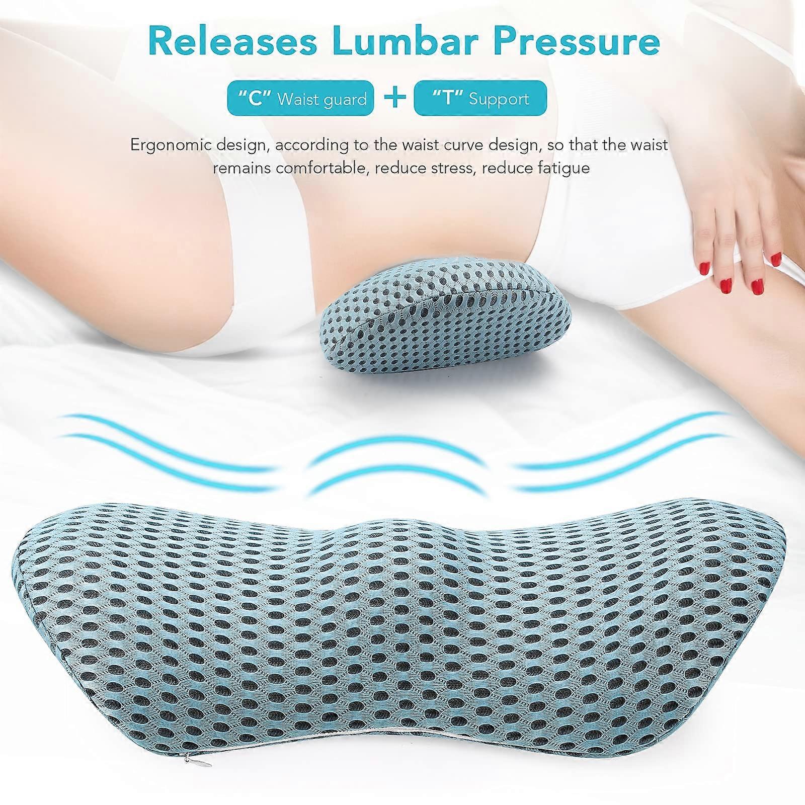 Lumbar support cushion orthopedic lumbar cushion bed supports the waist ...