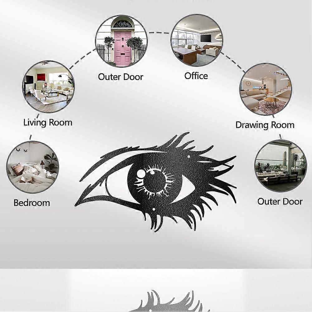Metal Eye Wall Art Decor Iron Eye Wall Hanging Decor for Home ...