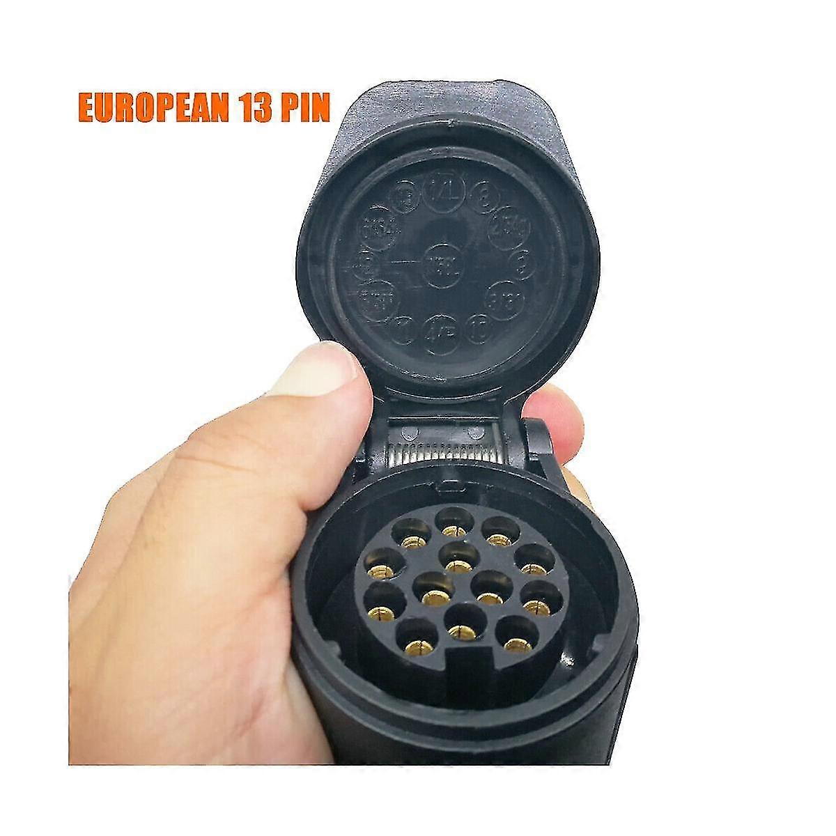 Us To Eu Trailer Light Converter For Us 4-pin Flat Plug Socket To ...