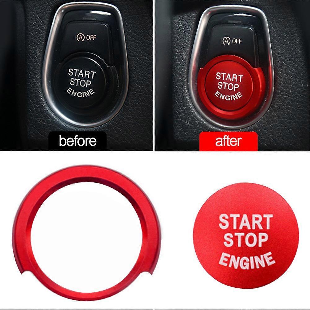 Car Styling Engine Ignition Start Stop Ring Case Sticker For Bmw F20 ...