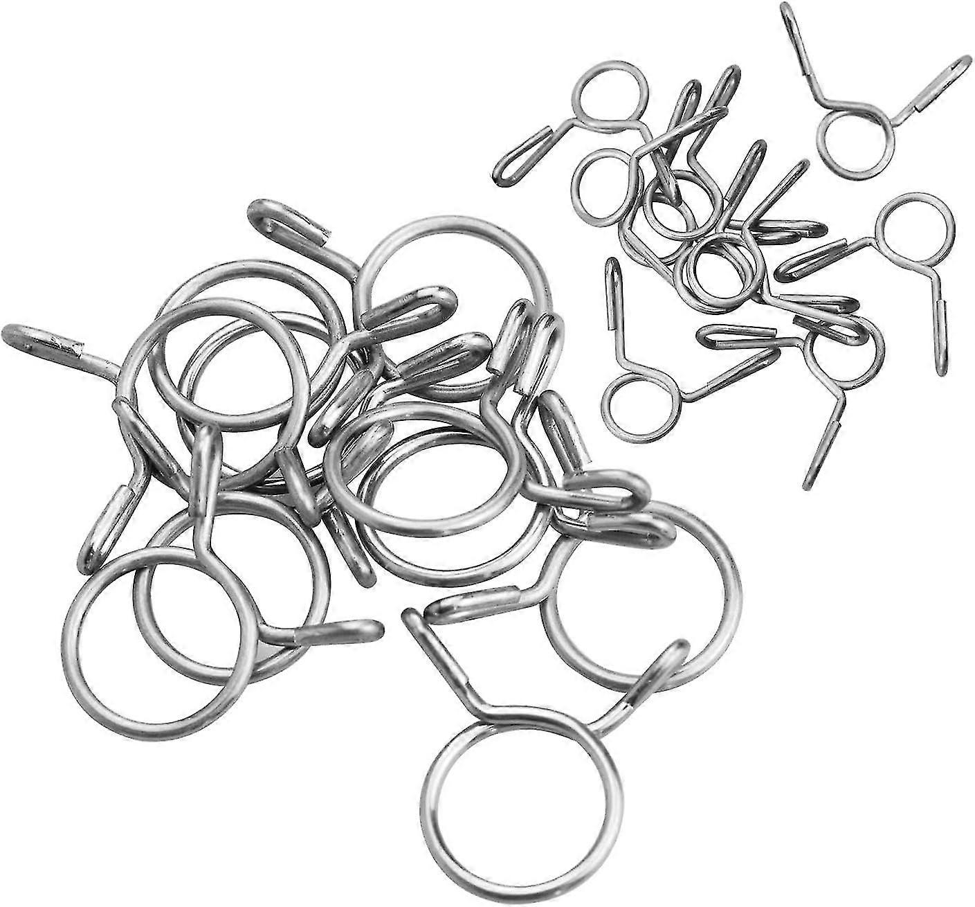100 Pack Hose Spring Clamp Circlip Single Coil, Hose Clamp, Universal ...