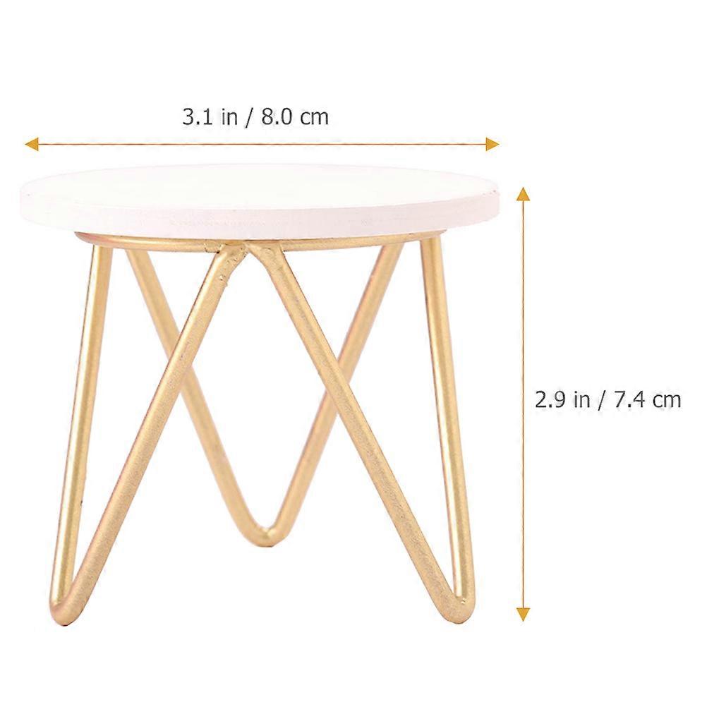 Mini Side Table Miniature Side Table Round Table Tiny House Nightstand ...