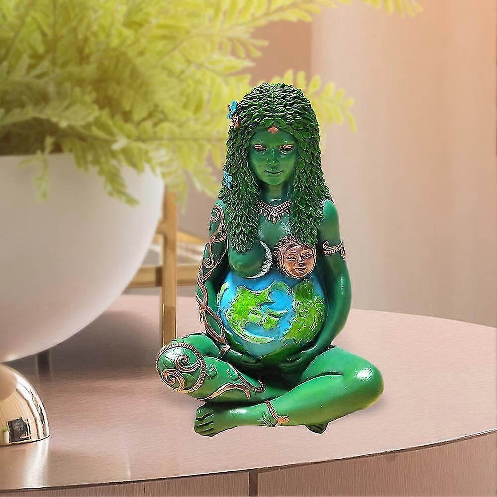 Mother Earth Statue Millennial Gaia Mythic Figurine Goddess Statue Home ...