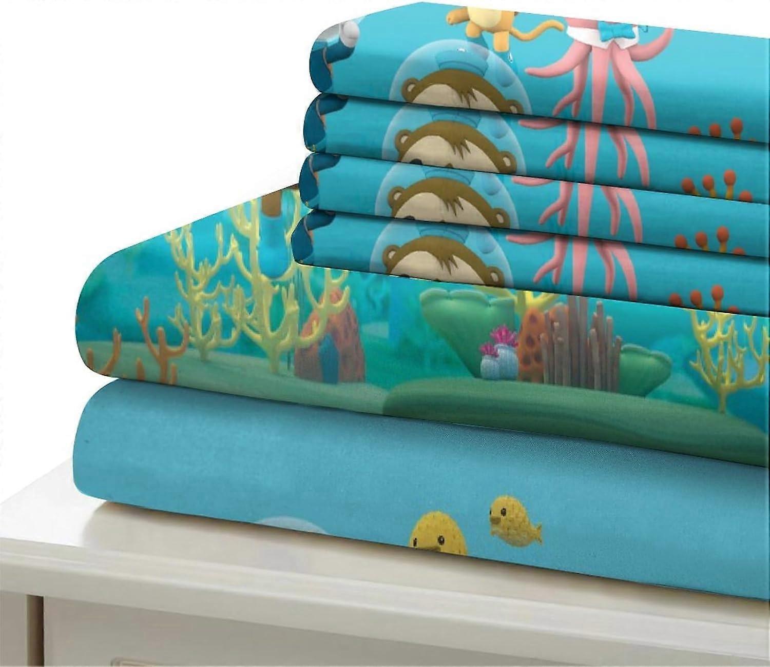 3D Print The Octonauts Bedding Set Cartoon Duvet Cover Set 3 Pcs Set ...