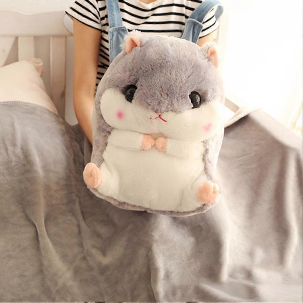 Kawaii Stuffed Hamster Animal Pillow with Blanket 1*1.7m Winter Warm ...
