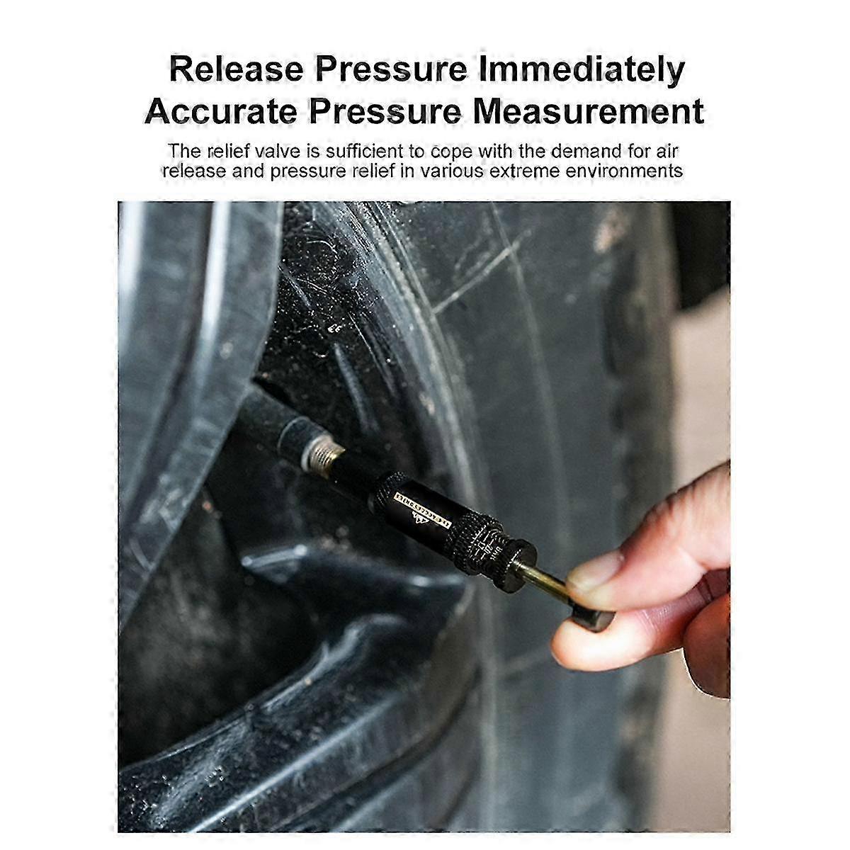 Adjustable Auto-Stop Tire-Deflator Valve Kit (10-30 PSI) Auto-Stop Tire ...