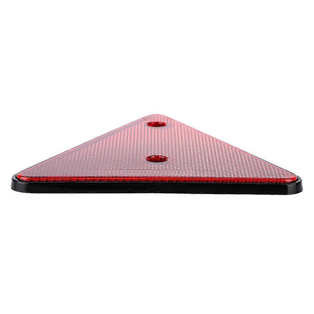 Safty Rear Triangle Red Reflector for RV Trucks Trailers Gatepost ...