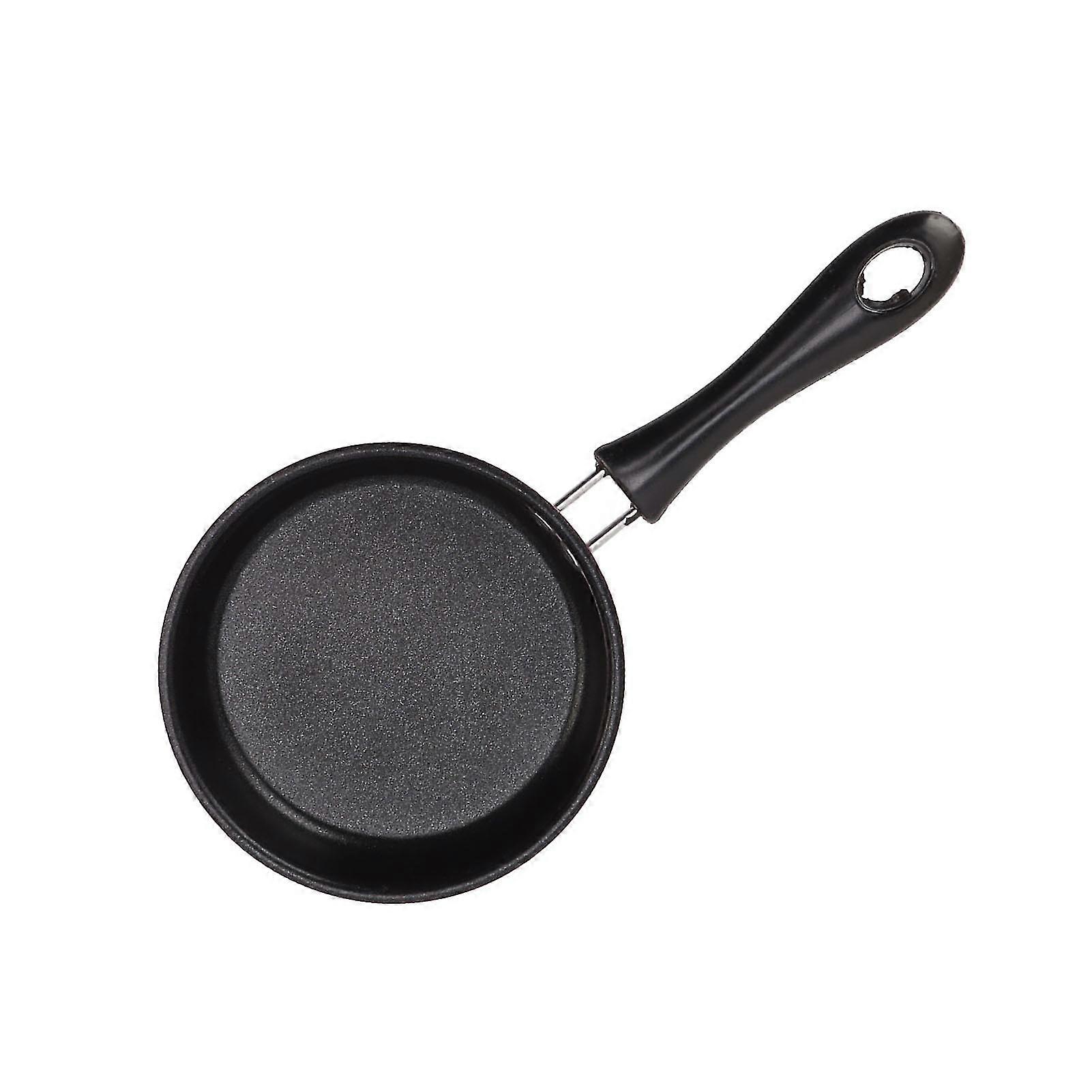 Mini Frying Pan Stainless Steel Prevent Stick Induction Pot Round ...