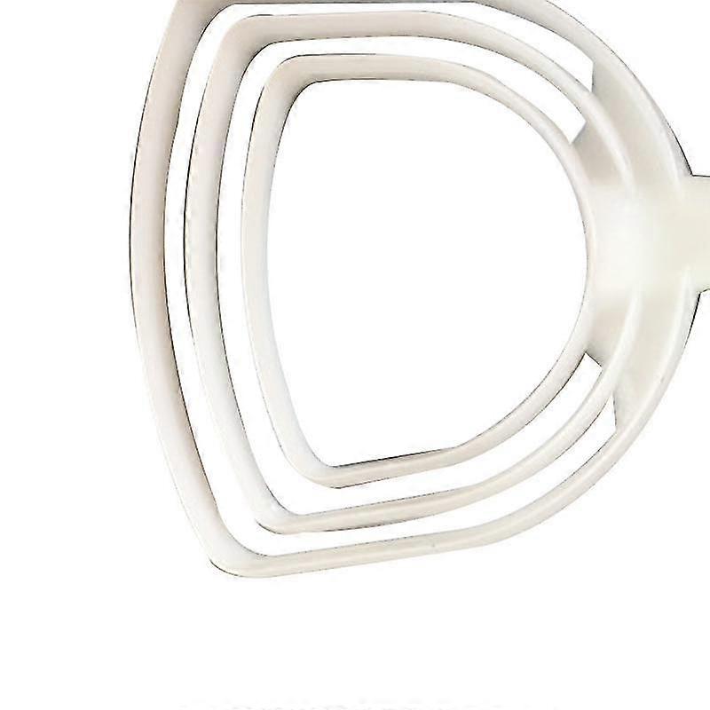 4-piece meat scraper bone dust scraper bone scraper white polyethylene ...