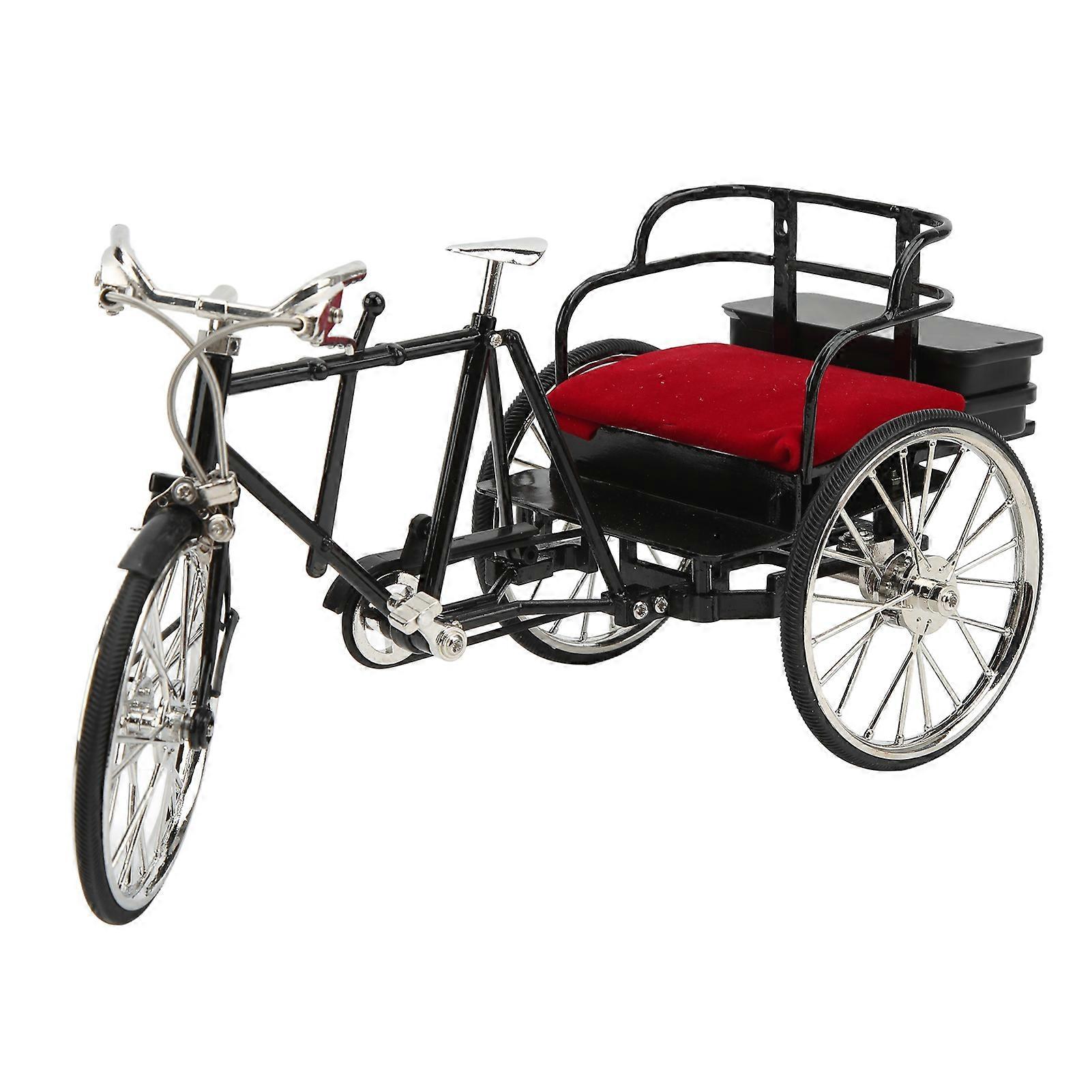 Retro Cycle Rickshaw Model Beautiful Easy Assembly Vintage Bike Model ...