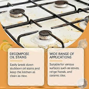 Powerful Kitchen Grease Cleaner, All-Purpose Oil Stain Cleaner | Fruugo UK
