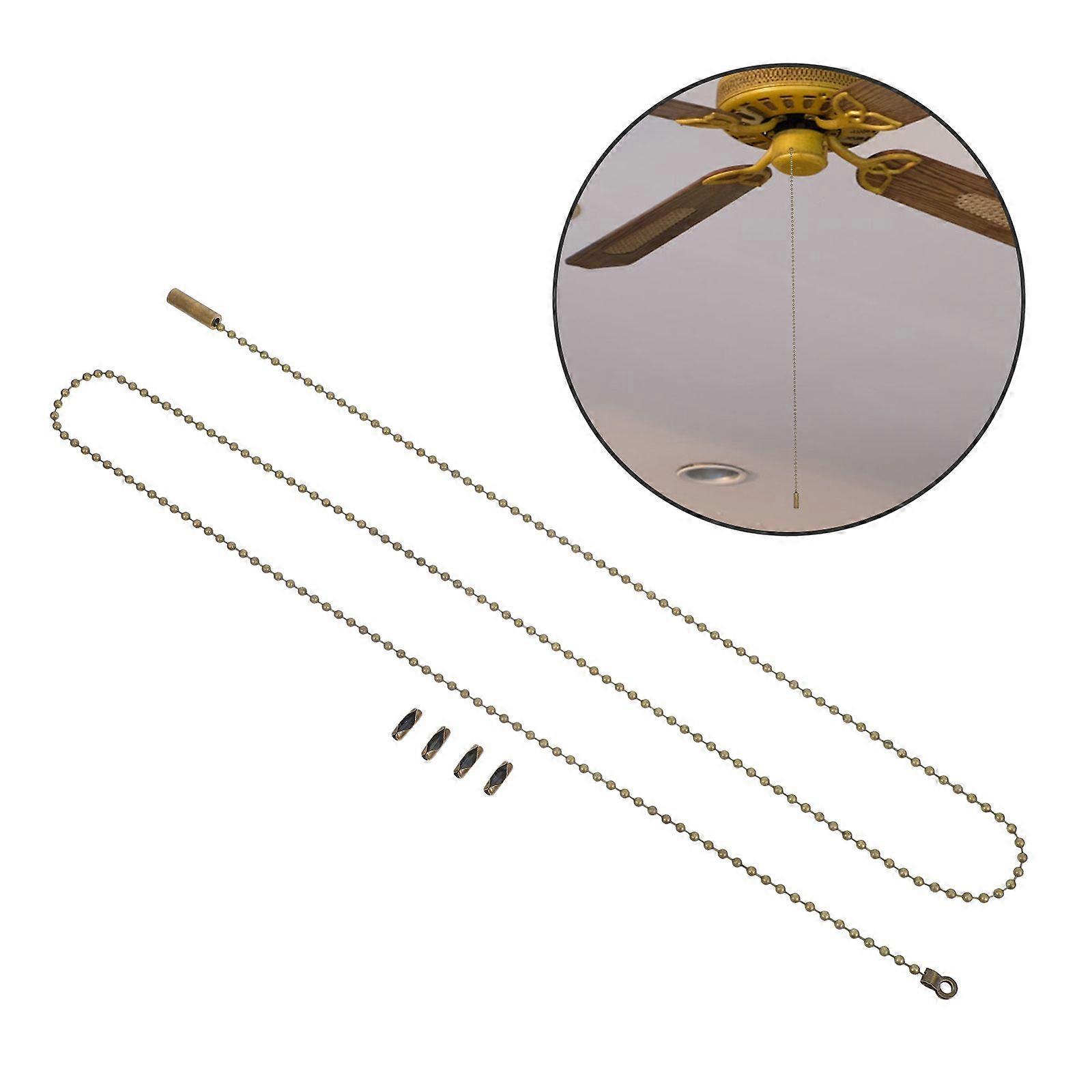 Ceiling Fan Pull Chain Switch With Beaded Chain Decorative Fan Pull ...