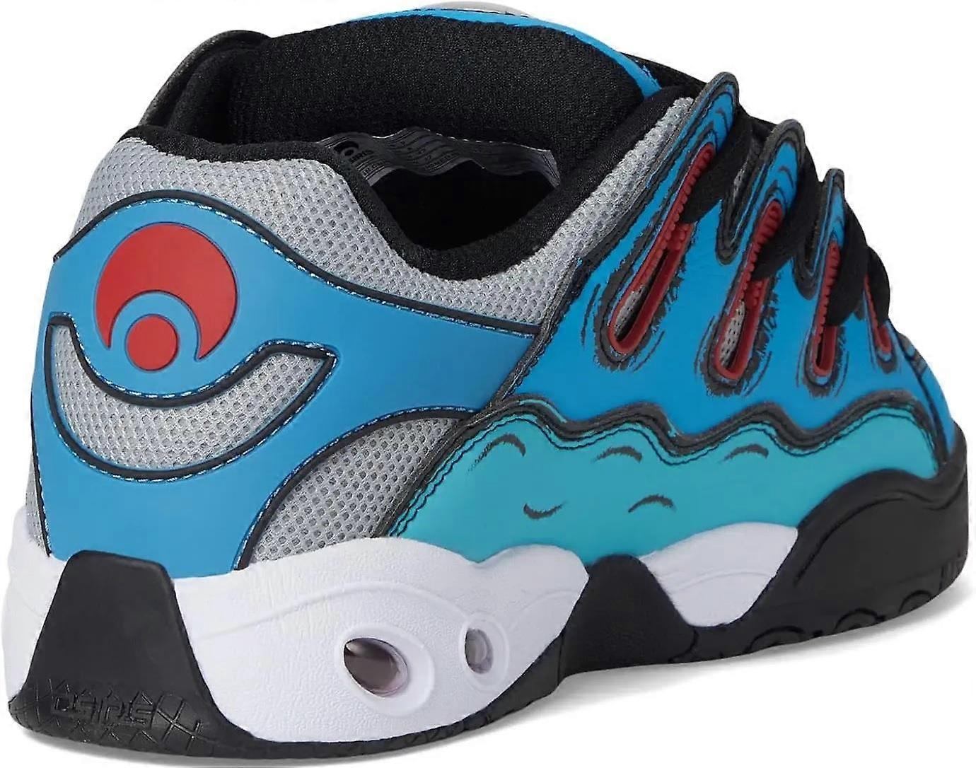 Osiris D3 OG Blue Blue Cartoon Mens Skate Trainers Shoes | Fruugo UK