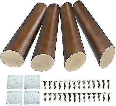 6cm Angled Furniture Legs Slanted Wood Legs for Ottoman Bench Coffee ...