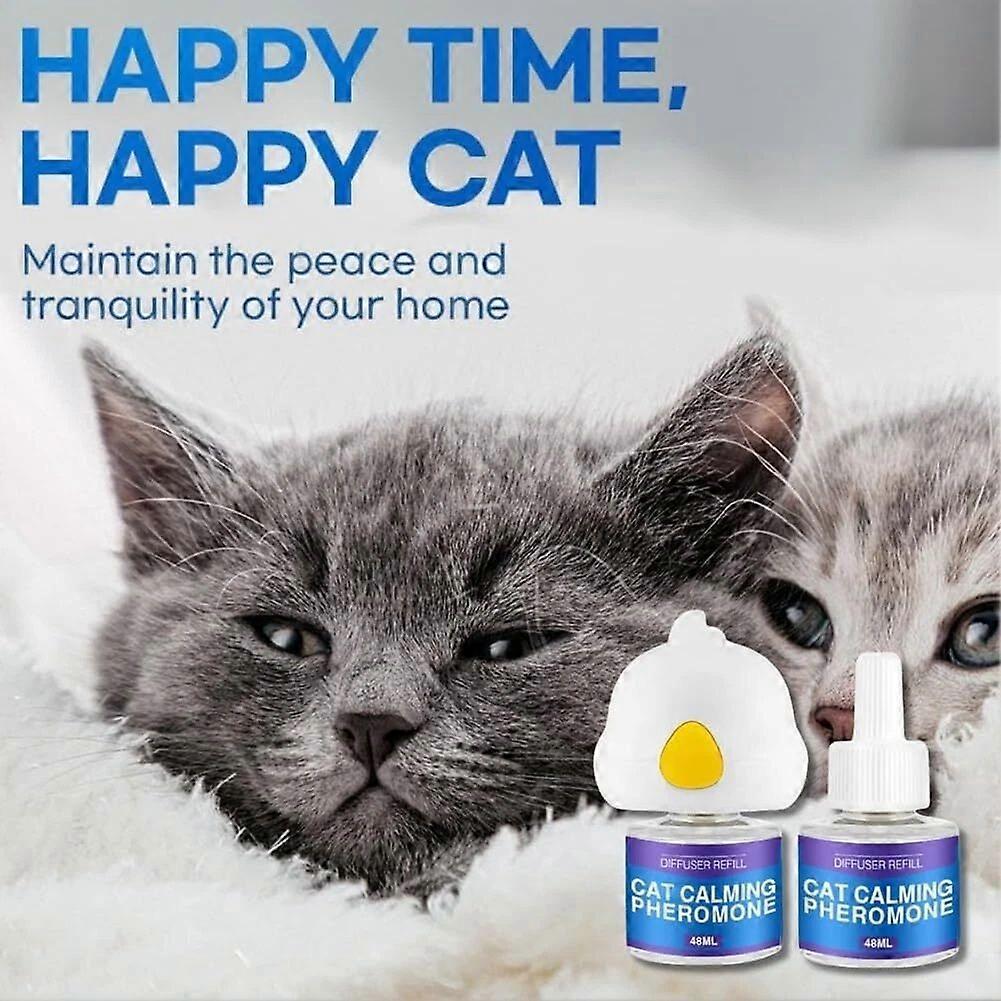 Blisso Pet Calming Pheromone Diffuser Kit Anti-Stress Anxiety Relief ...