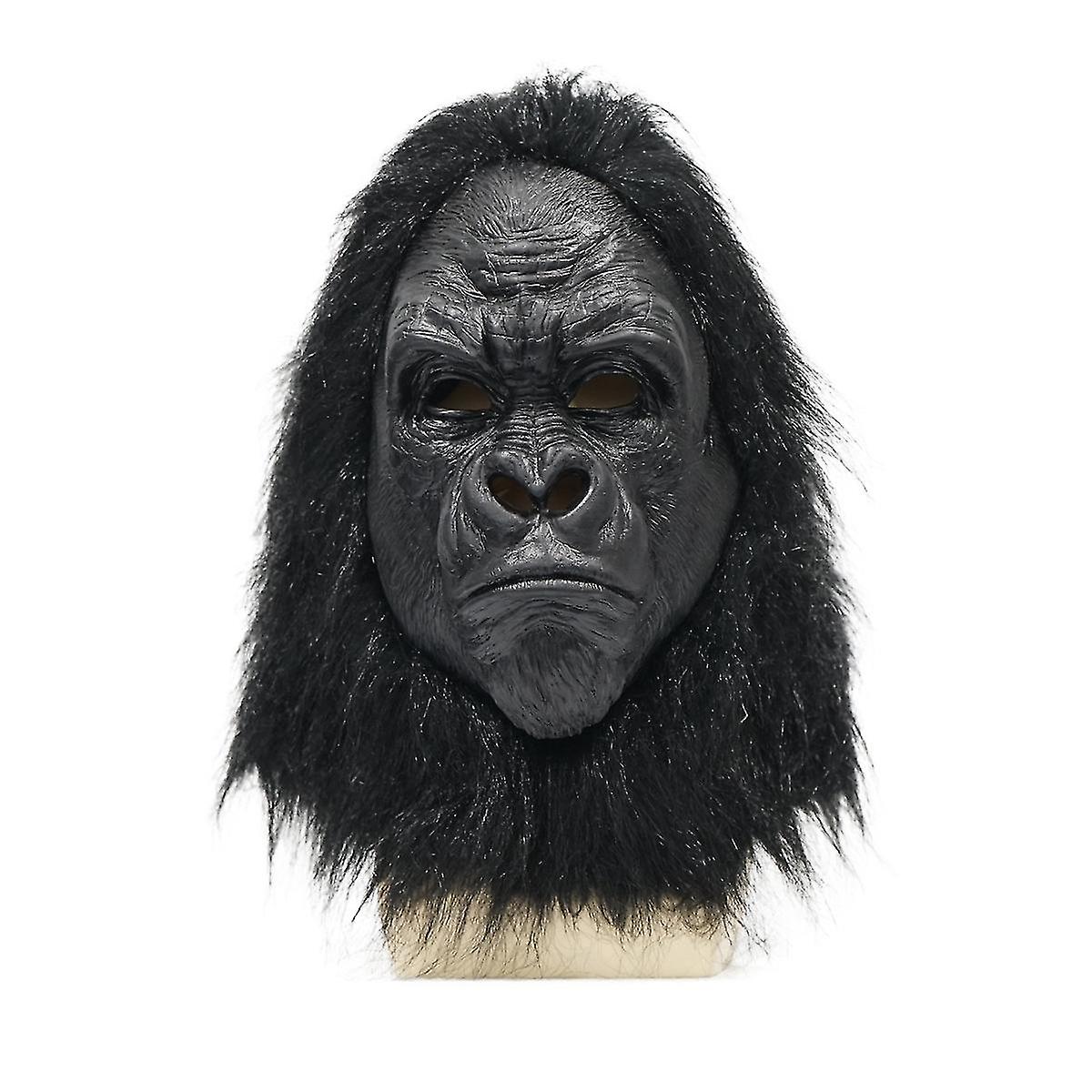King Kong Rex Halloween Deluxe Mask Head Mask Latex Animal Mask Novelty ...