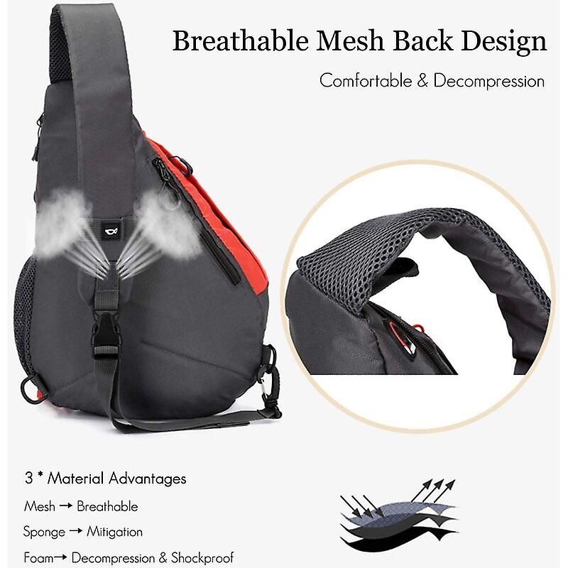 Lightweight Chest Pack Shoulder Bag Sling Bag Satchel Crossbody Bag for ...