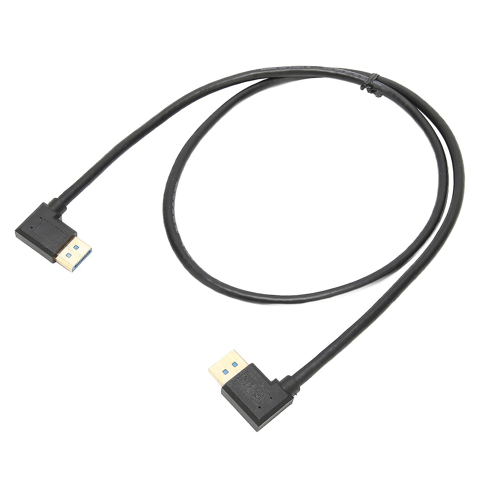 Displayport Cable 1.4 32.4Gbps 90 Degree Right Angle DP Male to DP Male ...