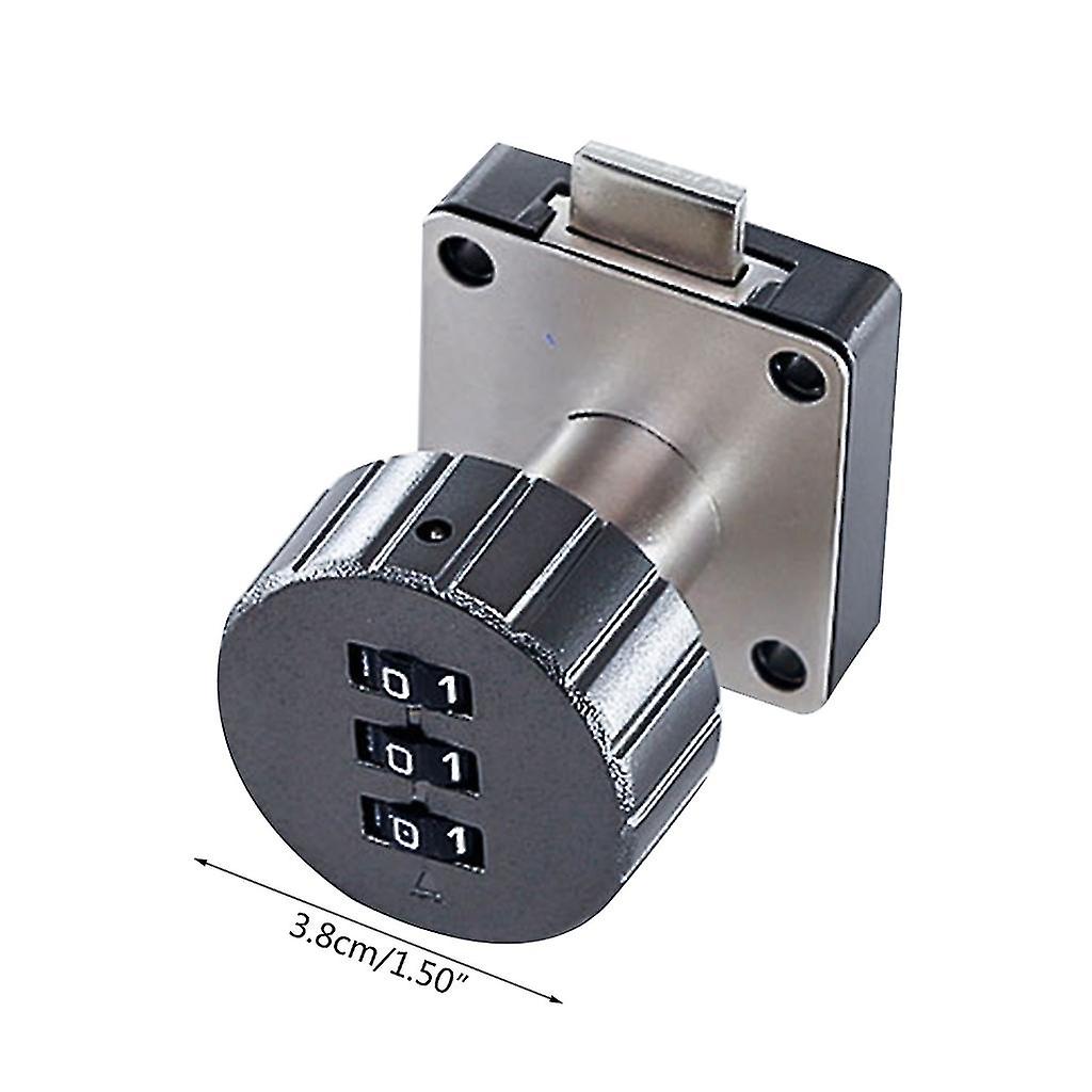 3-digit Combination Cam Lock Keyless Drawer File Cabinet Mechanical ...