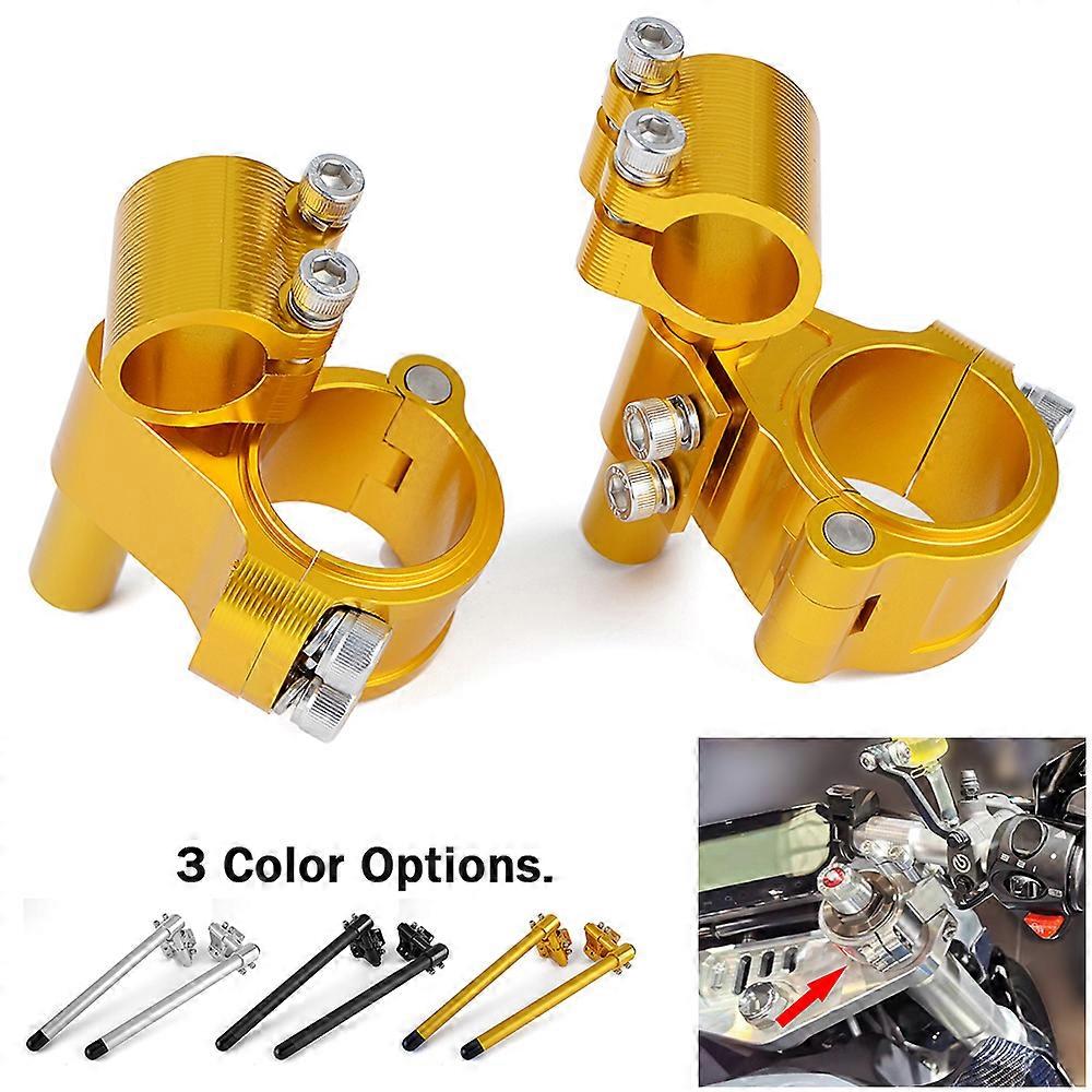 37mm 45mm 51mm 52mm 58mm CNC Motorcycle Racing Riser Raised Higher ...