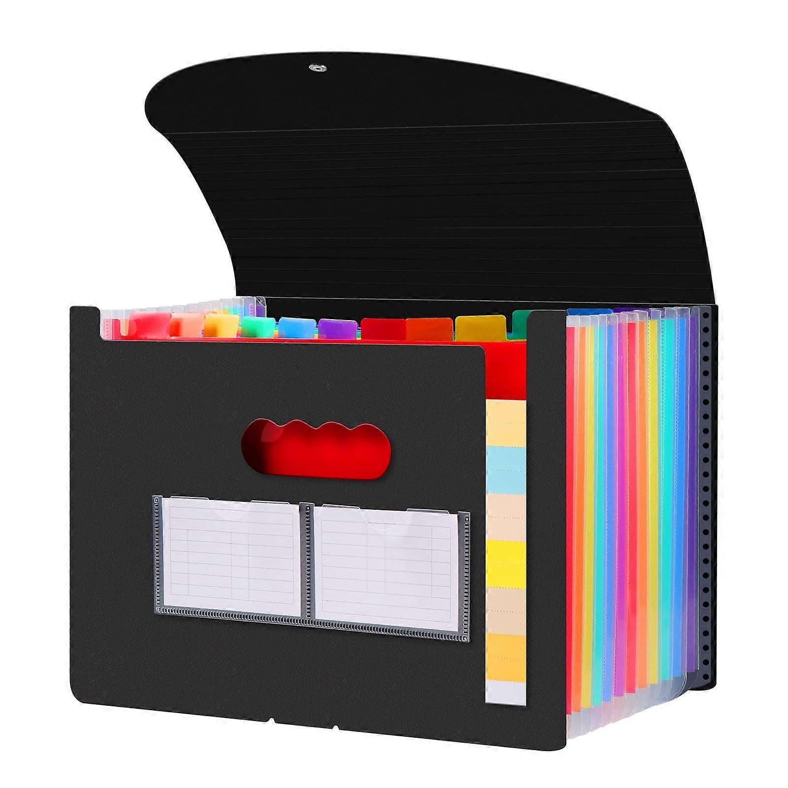 Office Document Organizer, Administrative Paper Storage, 12 Compartment ...