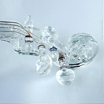 Transparen Electric Violin High Quality Plastic Musical Instruments ...