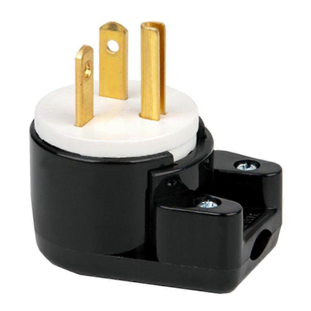 Nema Lk7620p 6-20p Grounding Locking Plug, 20a 250v Ac, 2 Pole 3 Wire ...