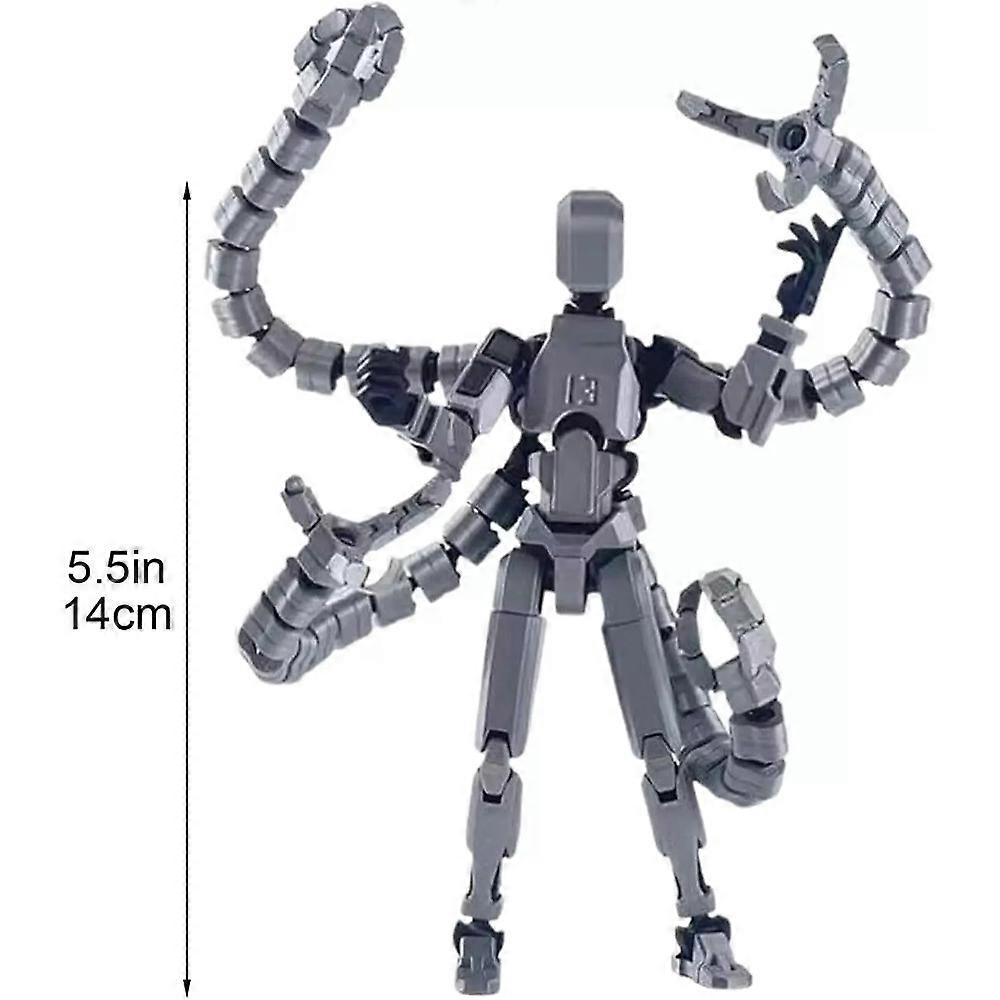 T13 Action Figure 3D Printed Multi-Jointed Movable, Action Figures ...