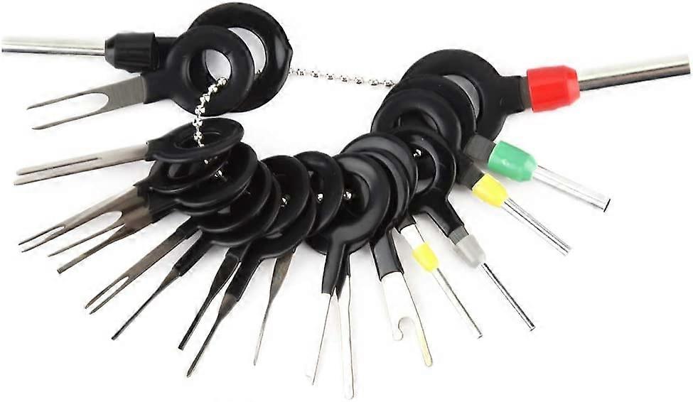 18 Pieces Auto Terminals Removal Key Tool, Terminal Removal Tool ...
