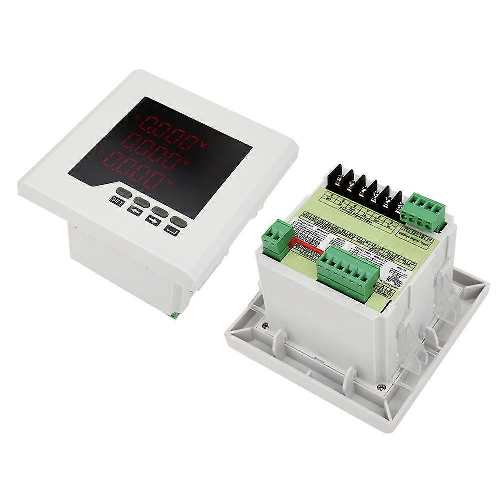 DTM-D120 Electric Energy Meter 3 Phase MultiFunction Power Meter AC220V ...