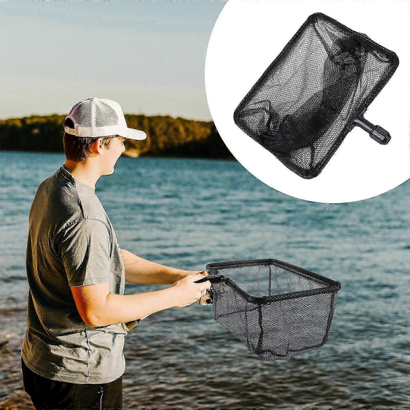 Extendable Fishing Net Plastic Pole Handle Telescopic Landing Net Tuck ...