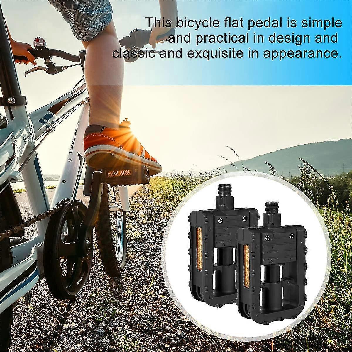 Folding Bike Pedals, Bicycle Foldable Pedals With Aluminum, Durable ...