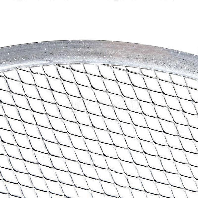 Aluminum Pizza Pan Mesh Rust Resistant Metal Bread Pan Eyelet Design ...