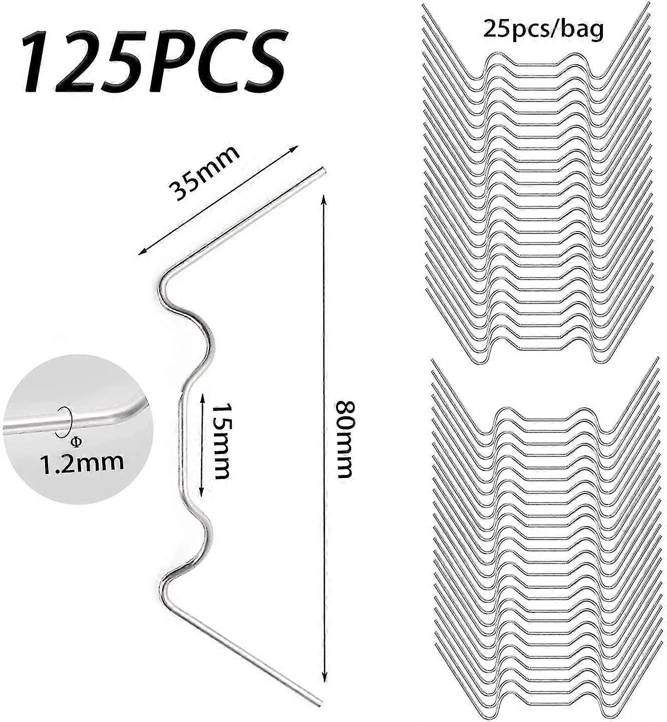 Greenhouse Glazing Clips, 125 Pcs W Greenhouse Clamps Stainless Steel ...