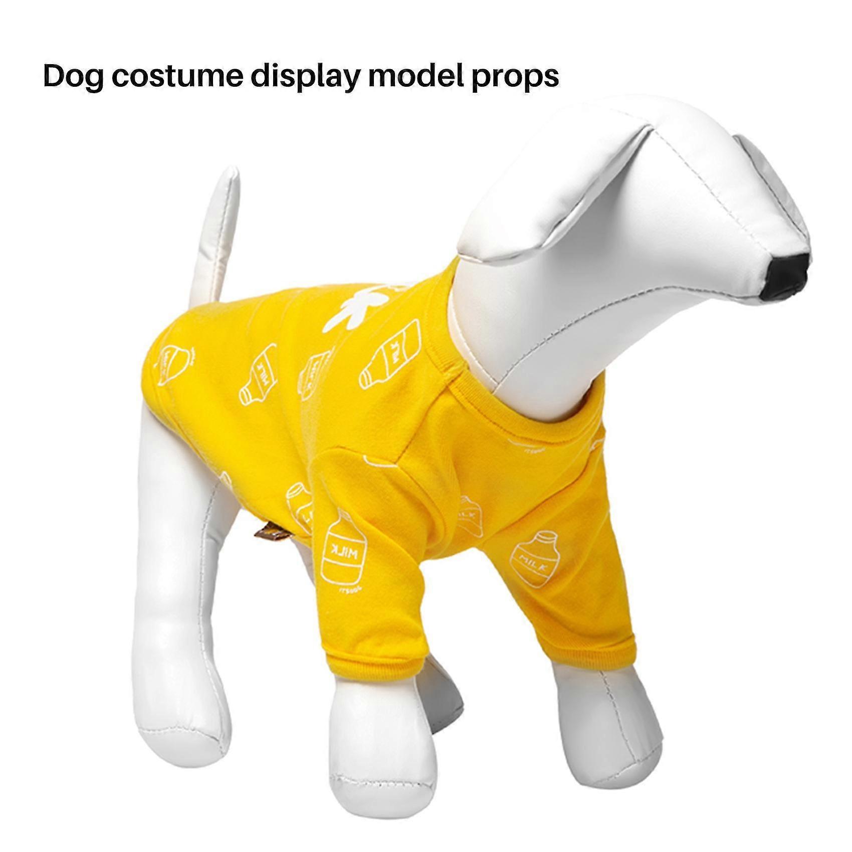 Leather Dog Mannequins Standing Position Dog Models Toys Pet Animal ...