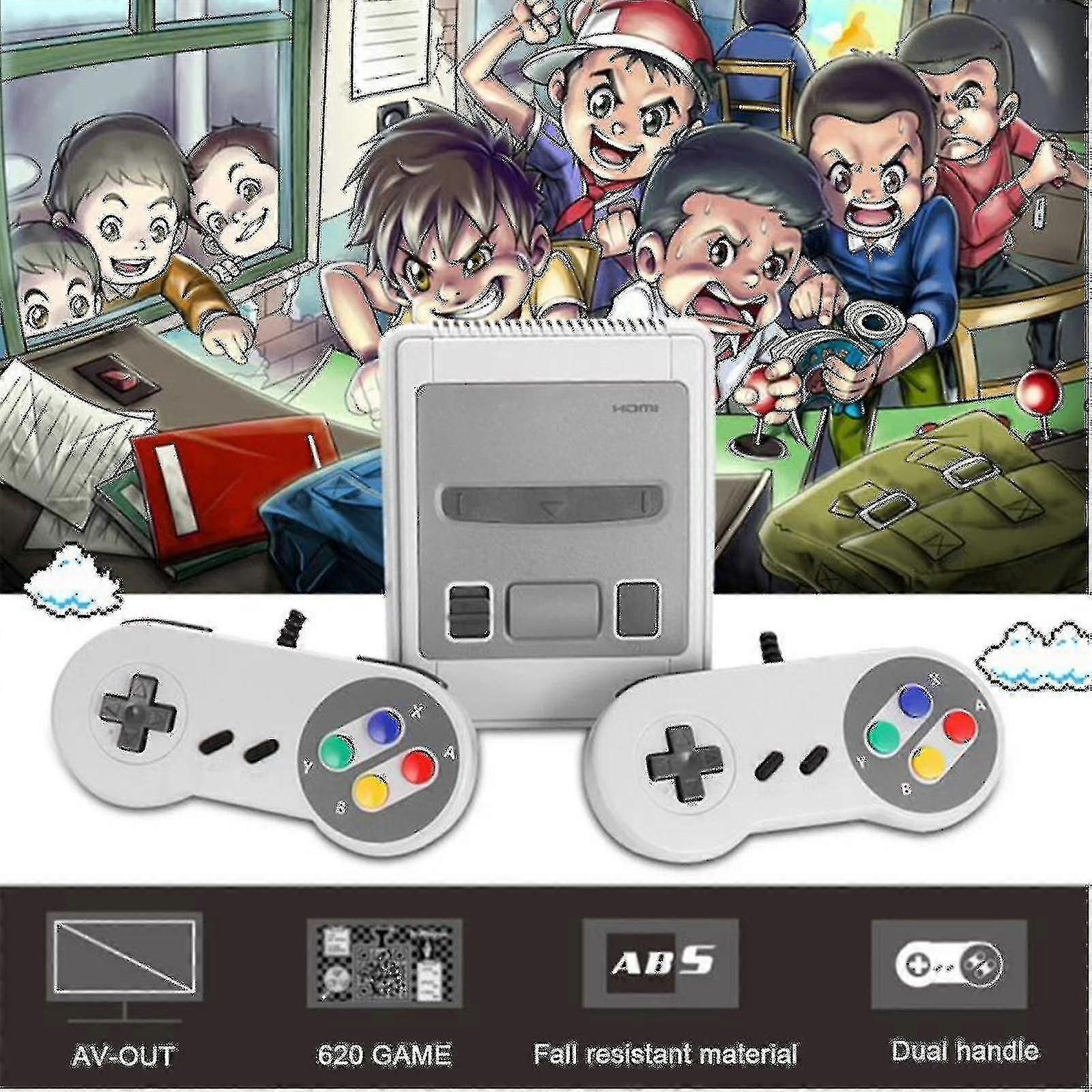 Retro Mini Tv Game Console Built-in 620 Classic Games Snes Game Console ...