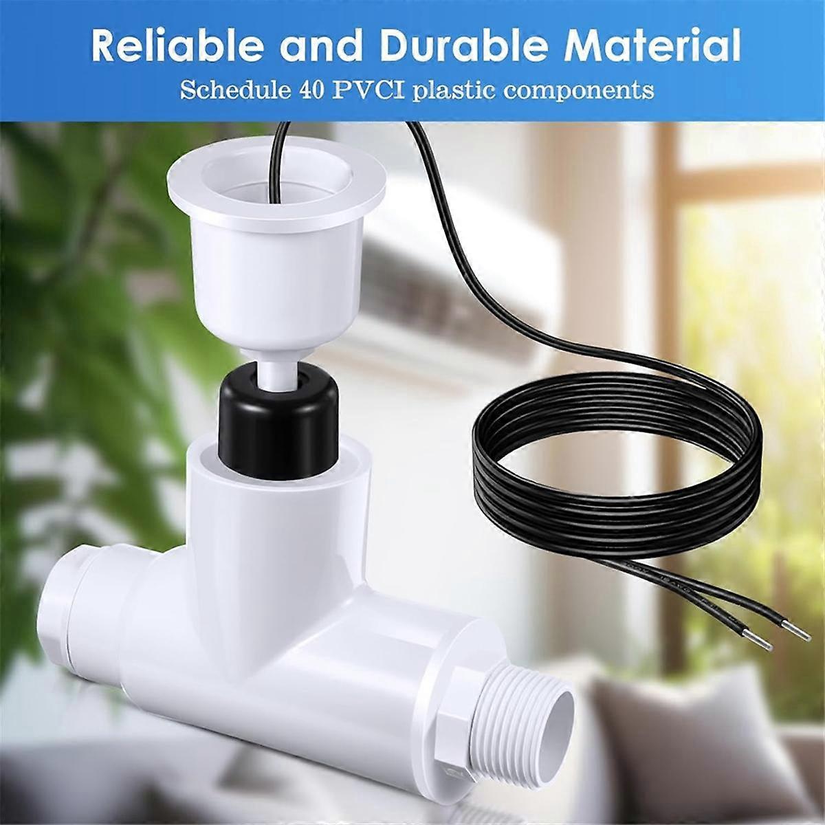 SS1 Condensate Overflow Switch, SS1 Float Switch T Shape with 3/4 Inch ...