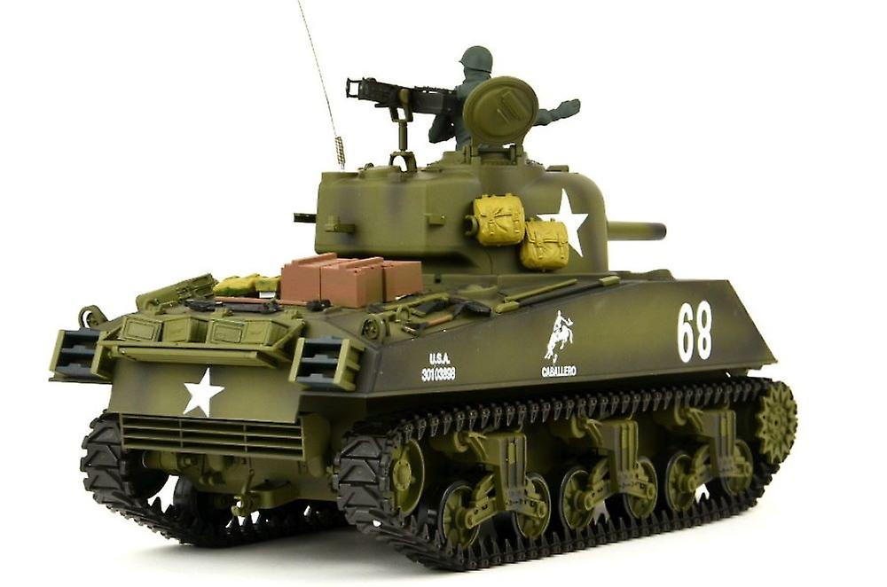 Heng Long RC Tank US M4A3 Sherman 1:16 Electric Motor Metal Gearkasse ...