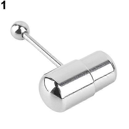 Stainless Steel Body Jewelry - Cool Vibrating Barbell Tongue Rings Bars ...
