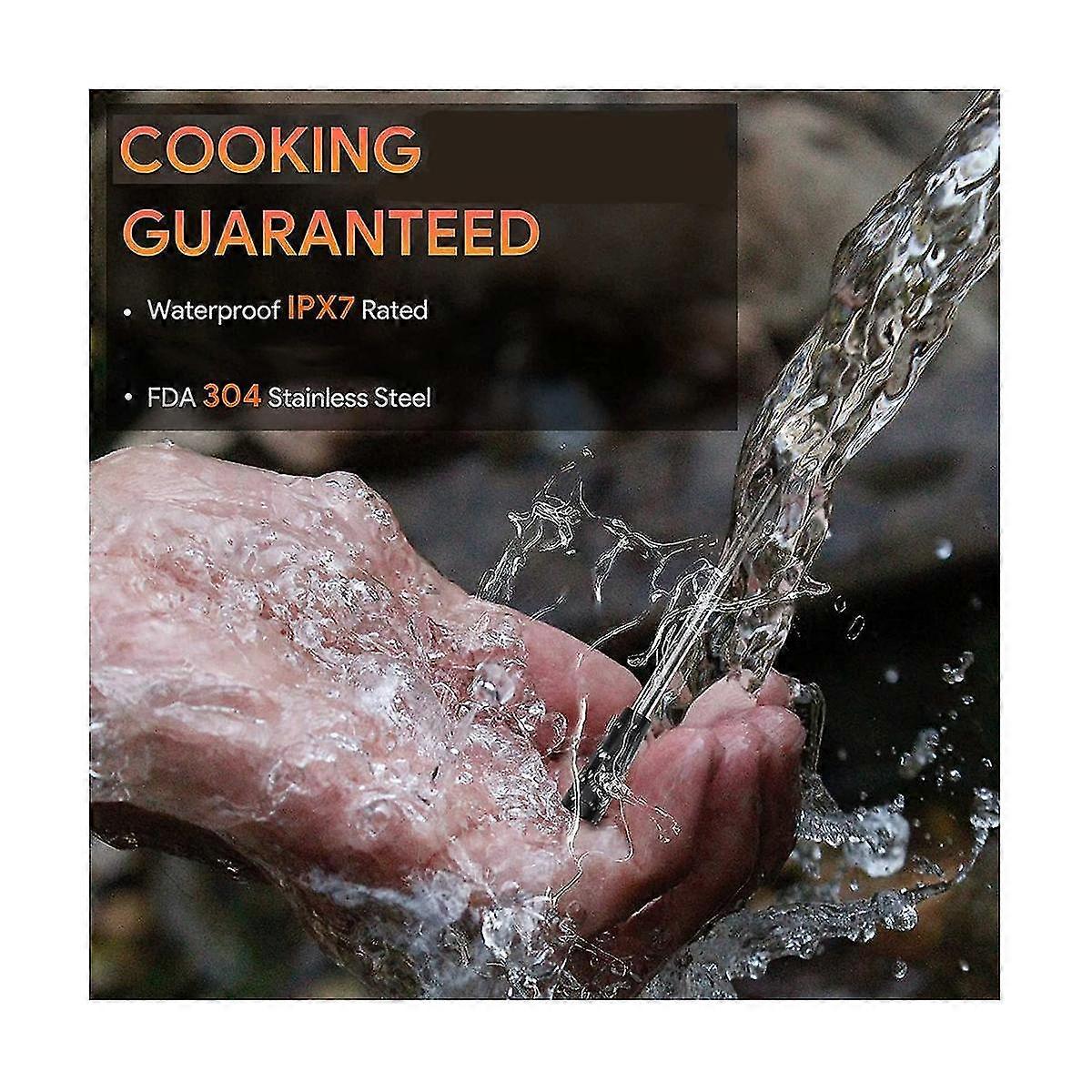 Bluetooth Oven Bbq Grill Meat Thermometer Wireless Digital Probe ...