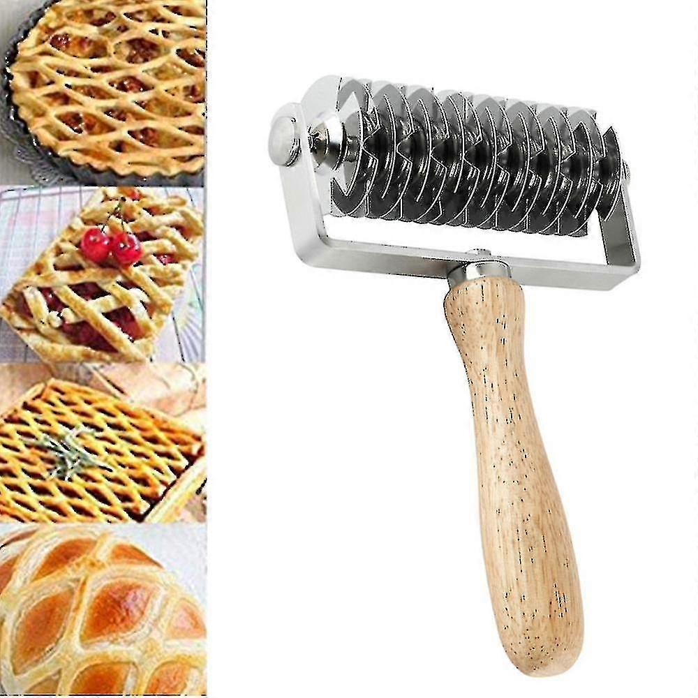 Stainless Steel Dough Lattice Top Cookie Pie Pizza Bread Pastry Crust ...