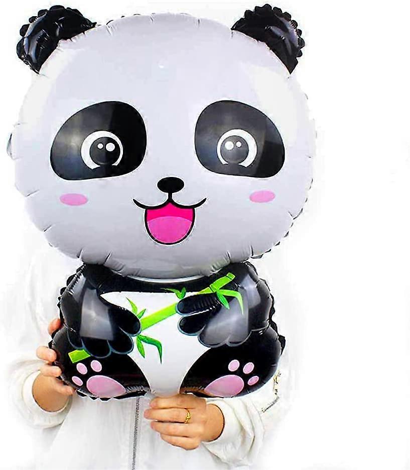 10 Pcs Panda Balloons 27.5 x 19 inches Giant Zoo Animal Balloons Kit ...