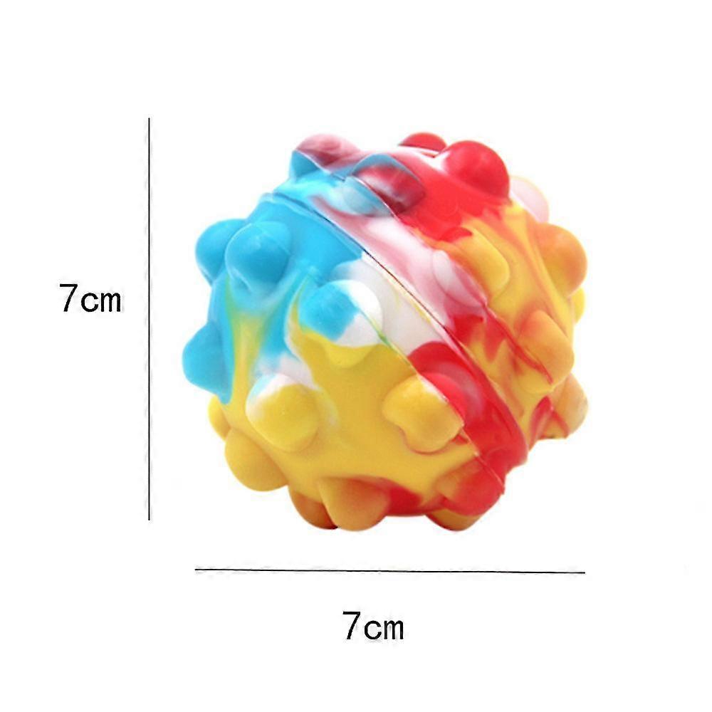 3d Push Pop It Squishy Ball Squeeze Toy Anxiety Stress Relief Fidget ...
