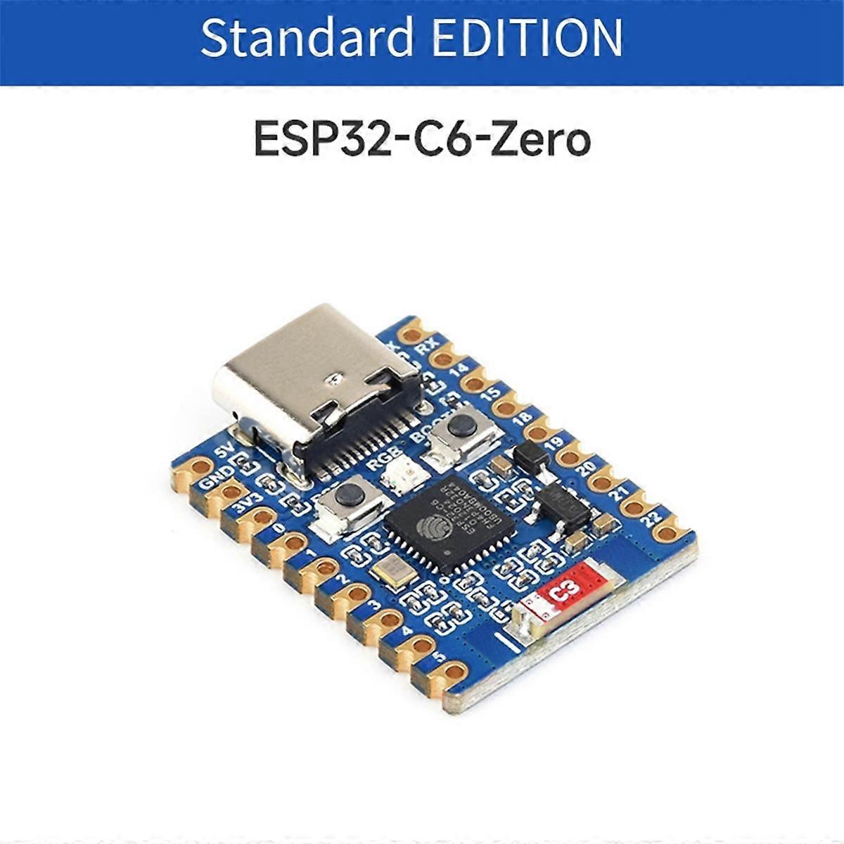 ESP32 C6 Zero Development Board WiFi 6 ESP32 Mini Module Dual Processor ...